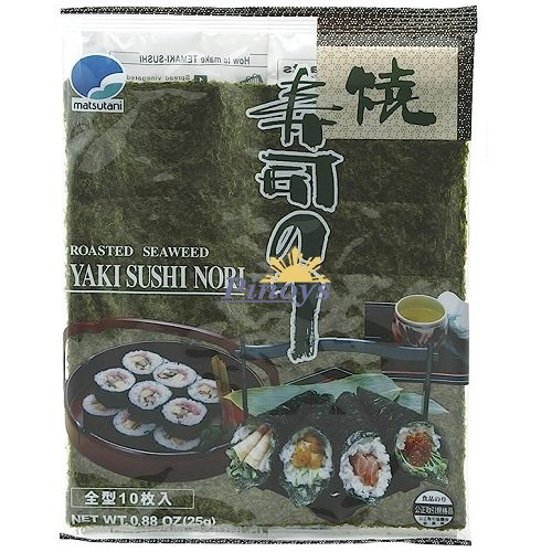 Yaki Sushi Nori (Roasted Seaweed) 25 g - Takaokaya :: Pinoys.eu