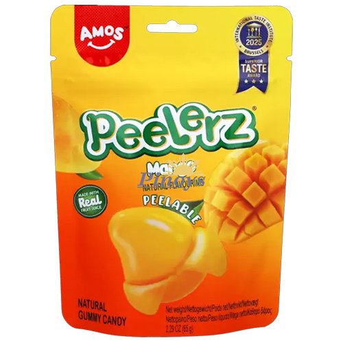 Peelable Mango Gummy Candy 65 g - Amos :: Pinoys.eu