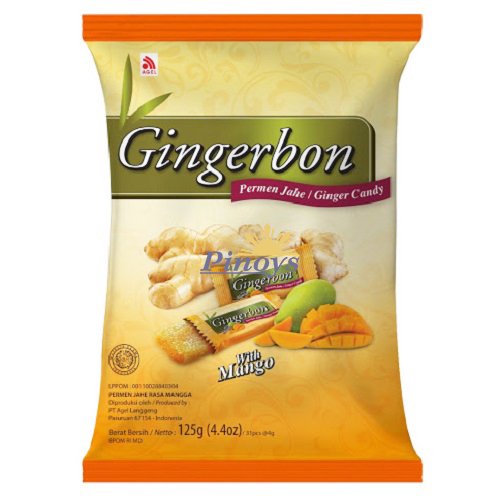 Ginger Bonbons with Mango 125 g - Gingerbon :: Pinoys.eu