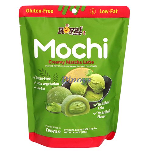 Creamy Mochi Matcha Latte flavour 180 g - Royal Family :: Pinoys.eu