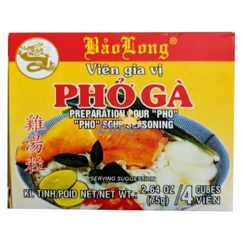 Broth Cubes Pho Ga 75 g - Bao Long :: Pinoys.eu