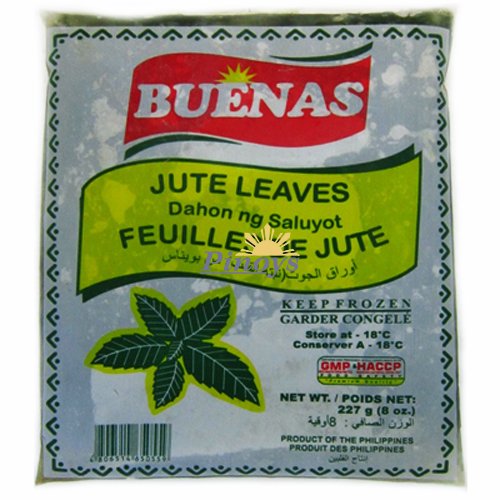 Frozen Jute, Saluyot leaves 227 g - Buenas :: Pinoys.eu