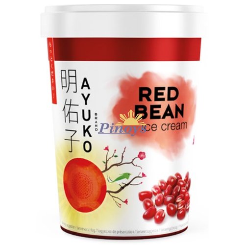 Japanese Ice Cream Red Bean 500 ml - Ayuko :: Pinoys.eu