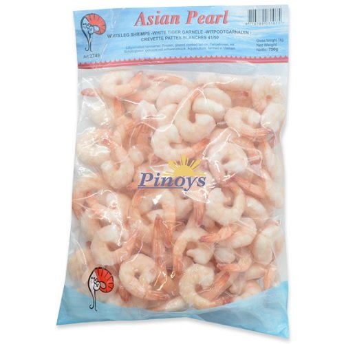 Vannamei Shrimps cooked, peeled, with tail 26/30 1 kg - DaySeaDay :: Pinoys.eu