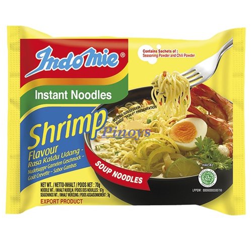 Instant Noodles Shrimp flavour 70 g - Indomie :: Pinoys.eu