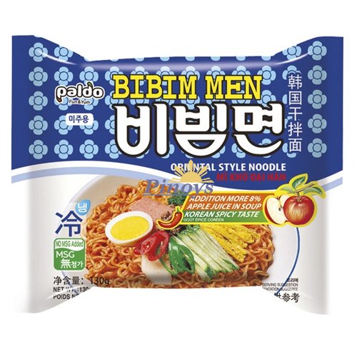 Bibim men instant noodles 130 g - Paldo :: Pinoys.eu