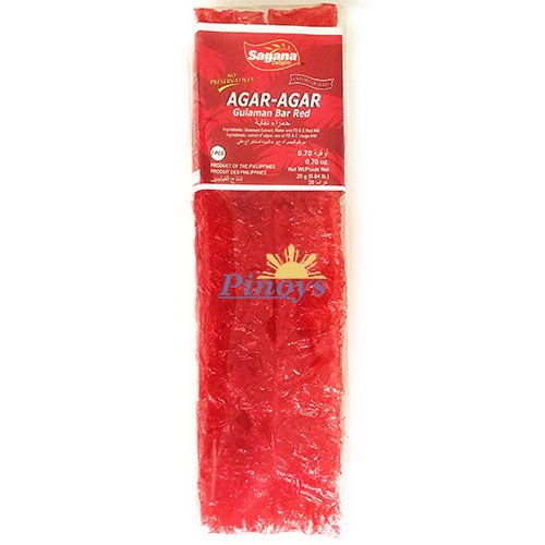 Gulaman Bar Red 20 g - Sagana :: Pinoys.eu