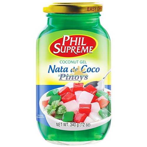 Kokosový gel zelený 340 g - Phil Supreme :: Pinoys.cz