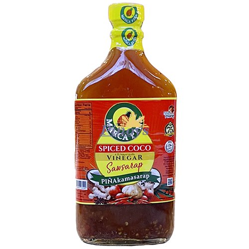 Coconut vinegar, spiced 375 ml - Marca Pina :: Pinoys.eu