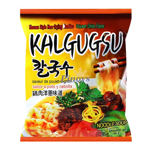 Kalgugsu Noodle soup flavoured with Chicken and Onion 100 g - Samyang ...
