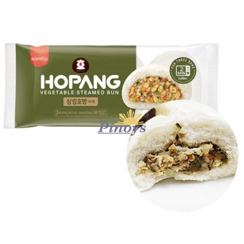 Hopang Vegetable Steamed Bun (3x85g) 255 g - Samlip :: Pinoys.eu