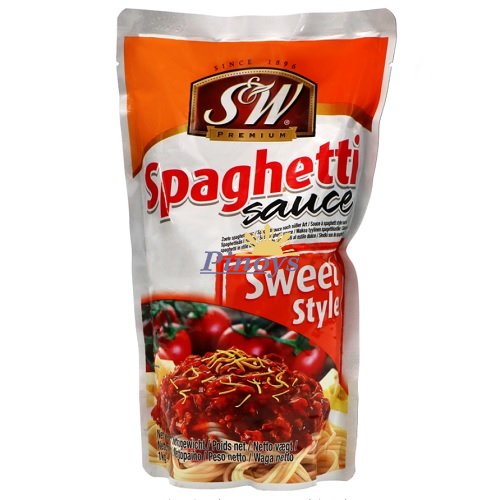 Spaghetti Sauce Sweet Style 1 kg - S & W :: Pinoys.eu