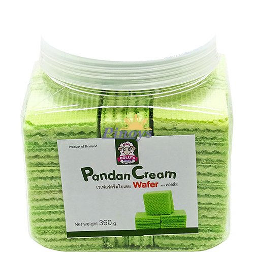 Wafer with Pandan Cream 360 g - Dolly's :: Pinoys.eu