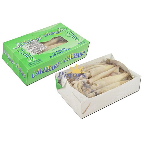 Californian squid with ink, raw 9/11 1 kg - Ocean Angel :: Pinoys.eu