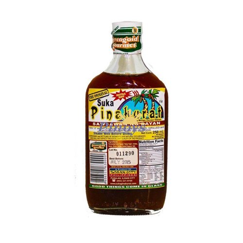 Pinakurat suka, vinegar 250 ml - GGG :: Pinoys.eu