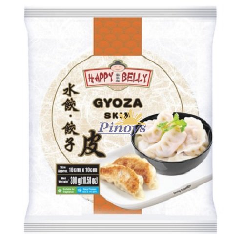 Gyoza sheets 10 cm, 300 g - Happy Belly :: Pinoys.eu