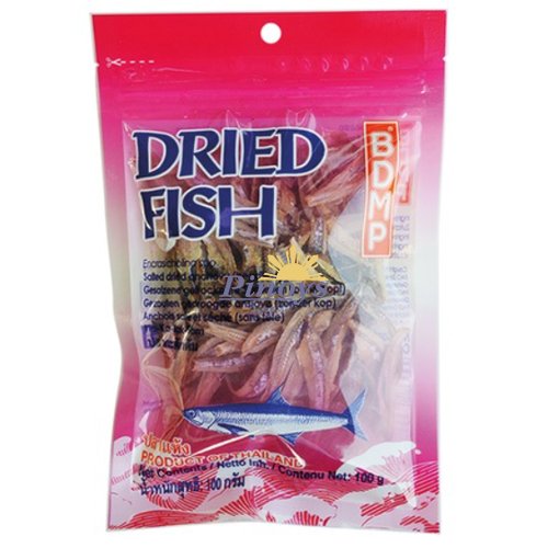 Salted dried anchovy (headless) 100 g - BDMP :: Pinoys.eu