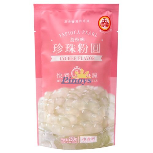 Tapiokové perly pro bubble tea s příchutí liči 250 g - Wu Fu Yuan :: Pinoys.cz