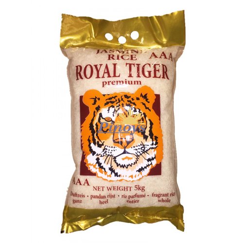 Jasmine rice, Cambodia 5 kg - Royal Tiger :: Pinoys.eu
