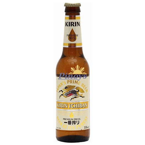 Japanese lager beer 5%, 11°, 330 ml - Kirin Ichiban :: Pinoys.eu