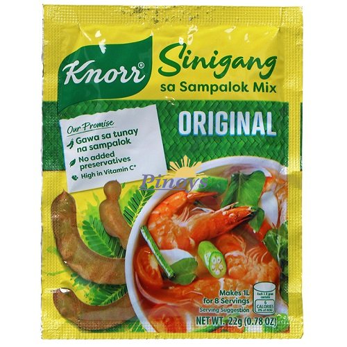 Sinigang sa Sampalok, Tamarind Soup Spice mix 22 g - Knorr :: Pinoys.eu