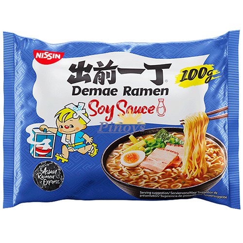 Ramen Soy Sauce flavoured 100 g - Nissin :: Pinoys.eu