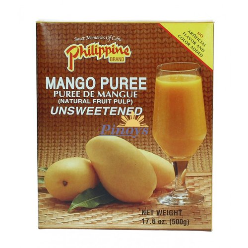 Mango puree, unsweetened 500 ml - Philippine brand :: Pinoys.eu