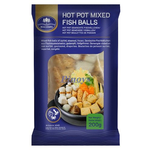 Mixed Seafood Fish Balls 200 g - Bua Luang :: Pinoys.eu