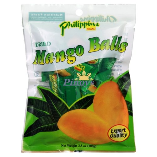 Mango Balls Candy 100 g - Philippine brand :: Pinoys.eu