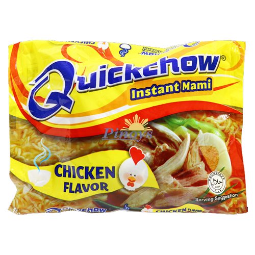 Chicken instant noodle soup 55 g - Quickchow :: Pinoys.eu