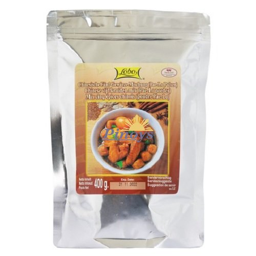 Chinese Five Spice Blend (Pae-Lo powder) 400 g - Lobo :: Pinoys.eu