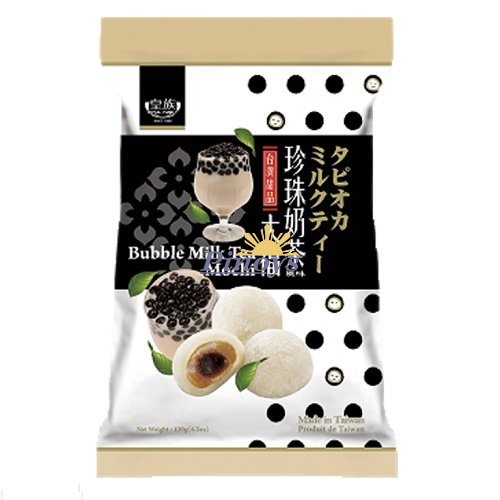 Mochi rýžové koláčky s příchutí mléčného čaje boba 120 g - Royal Family ...