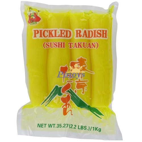 Pickled Sweet Radish Yellow 1 kg - LV Zheng :: Pinoys.eu
