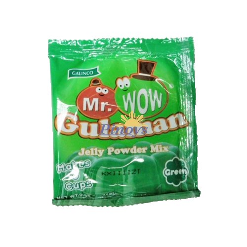 Mr. Wow Gulaman Green 24 g - Galinco :: Pinoys.eu