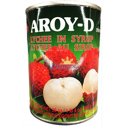 Lychee in syrup 565 g - Aroy - D :: Pinoys.eu