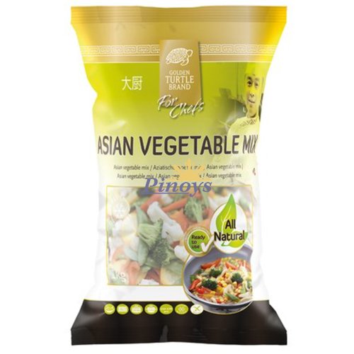 Asian vegetable mix frozen 1000 g - Golden Turtle :: Pinoys.eu