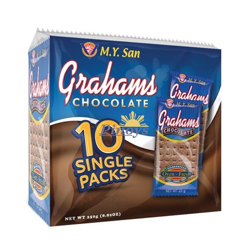 Grahams Chocolate Cracker 250 g - M. Y. San :: Pinoys.eu