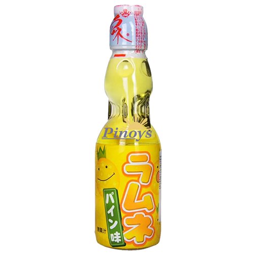 Japanese Ramune Soda, Pineapple 200 ml - Hata Kosen :: Pinoys.eu