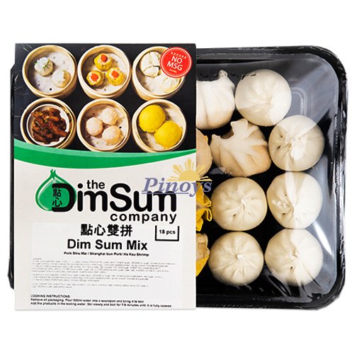 Dim Sum Mix, steamed 420 g - DimSumCo :: Pinoys.eu