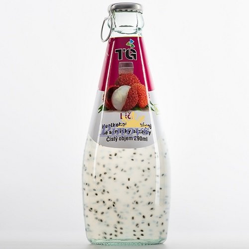 Basil seed drink with Lychee juice 290 ml - TG :: Pinoys.eu