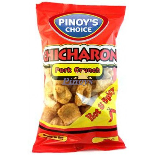 Chicharon Hot & Spicy 80 g - Pinoy's choice :: Pinoys.eu