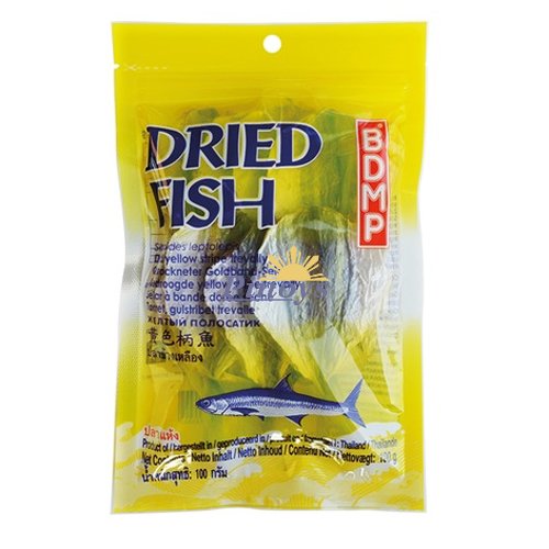 Dried yellow striped trevally 100 g - BDMP :: Pinoys.eu