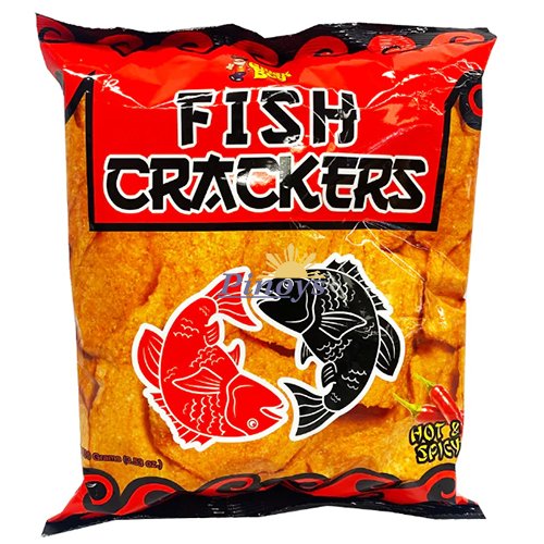 Fish crackers Hot & Spicy 100 g - Chickboy :: Pinoys.eu