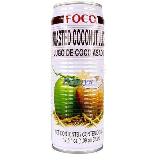 Roasted coconut juice drink 520 ml - FOCO :: Pinoys.eu