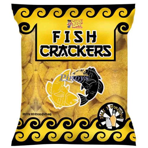 Fish crackers Salt & Vinegar 100 g - Chickboy :: Pinoys.eu