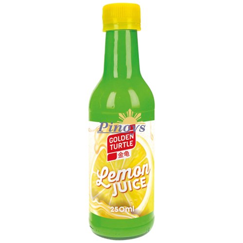 Lemon Juice, Concentrated 250 ml - Golden Turtle :: Pinoys.eu