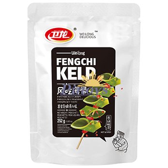 Kelp Fengchi Hot & Spicy Flavour Snack 252 g - Weilong :: Pinoys.eu