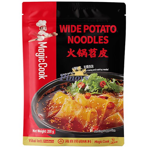 Potato Glass Noodles, Wide 200 g - Haidilao :: Pinoys.eu
