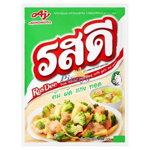 Seasoning Powder for Pork, RosDee 400 g - Ajinomoto :: Pinoys.eu