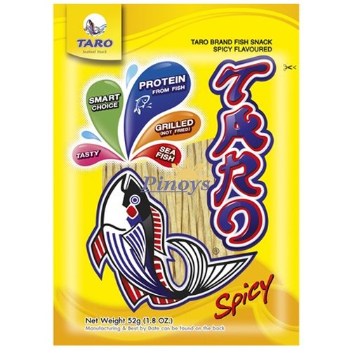 Fish snack Spicy flavour 52 g - Taro :: Pinoys.eu